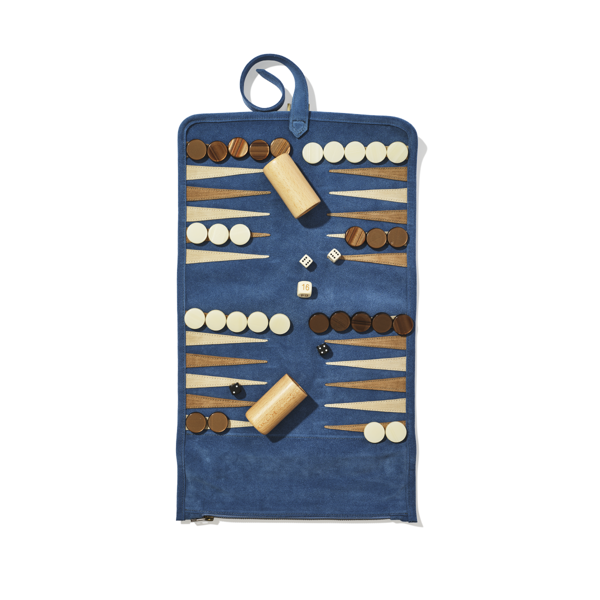 Suede Backgammon Roll – Not Another Bill