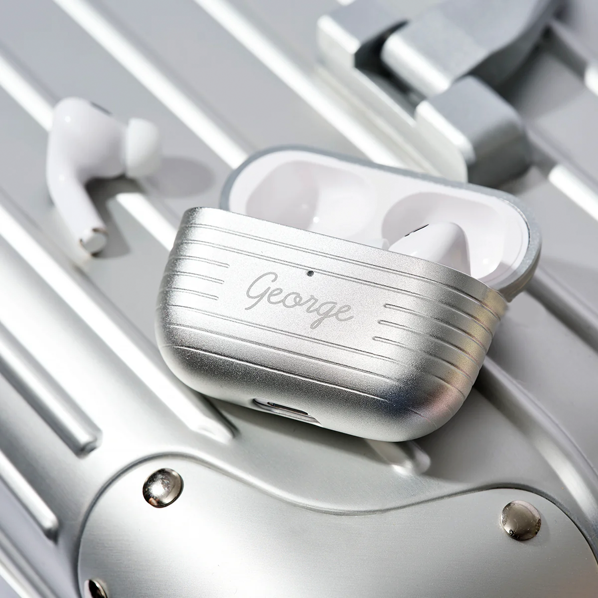 Personalised Metal AirPod Case | Tech Gifts | Not Another Bill
