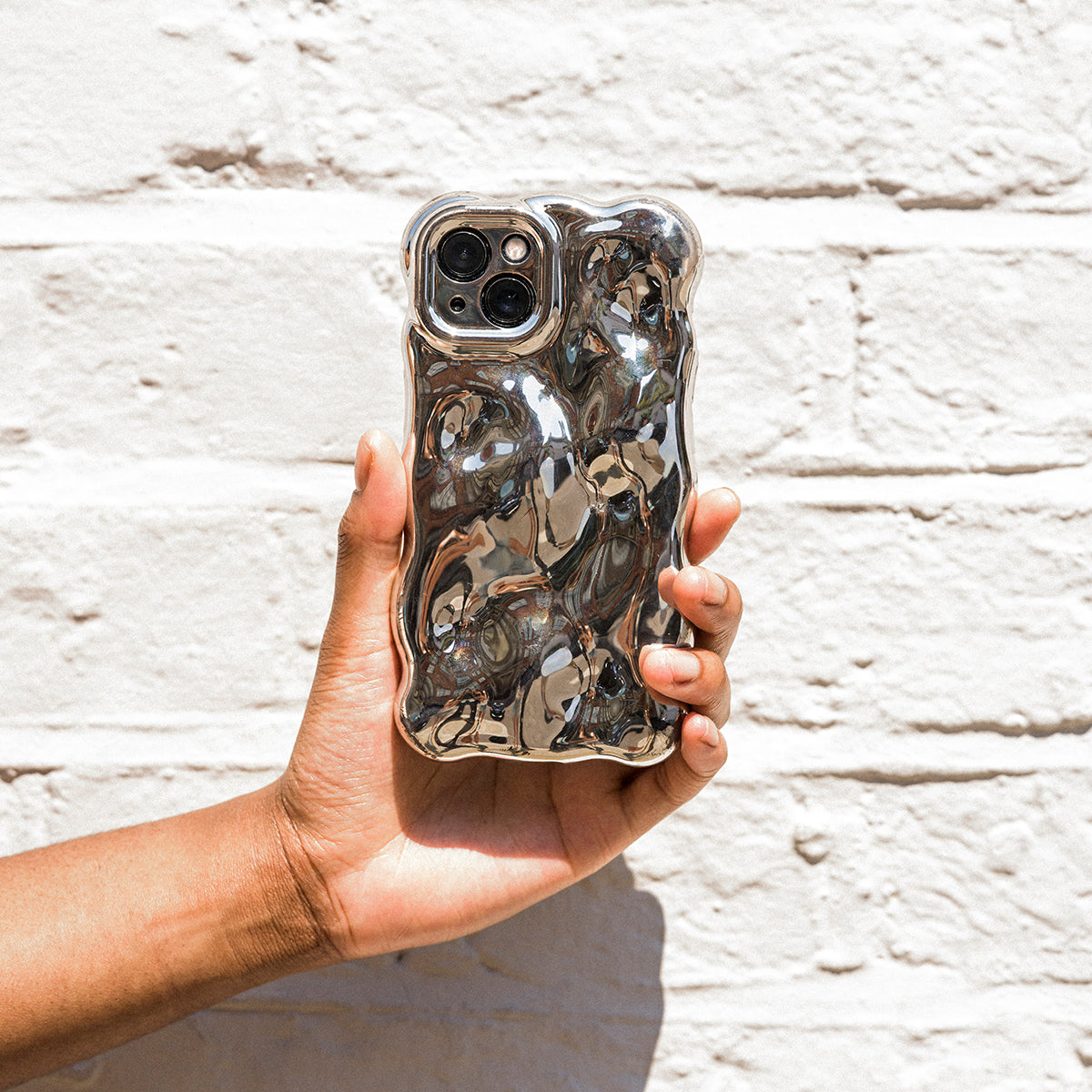 Silver Bubble Phone Case – Not Another Bill