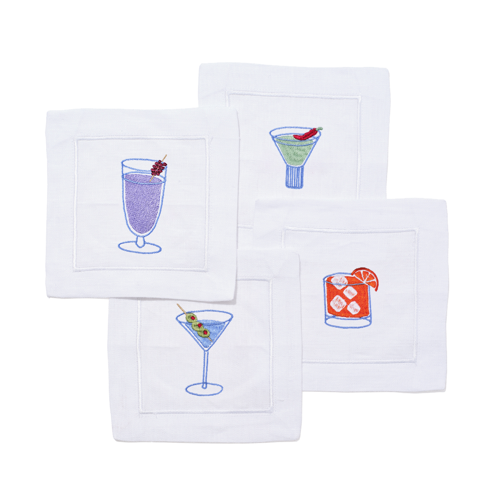 Linen Coasters (Set of 4) – Not Another Bill