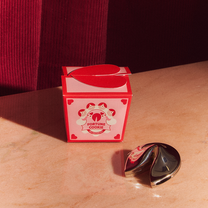 Silver Fortune Cookie | Homeware gifts | Not Another Bill