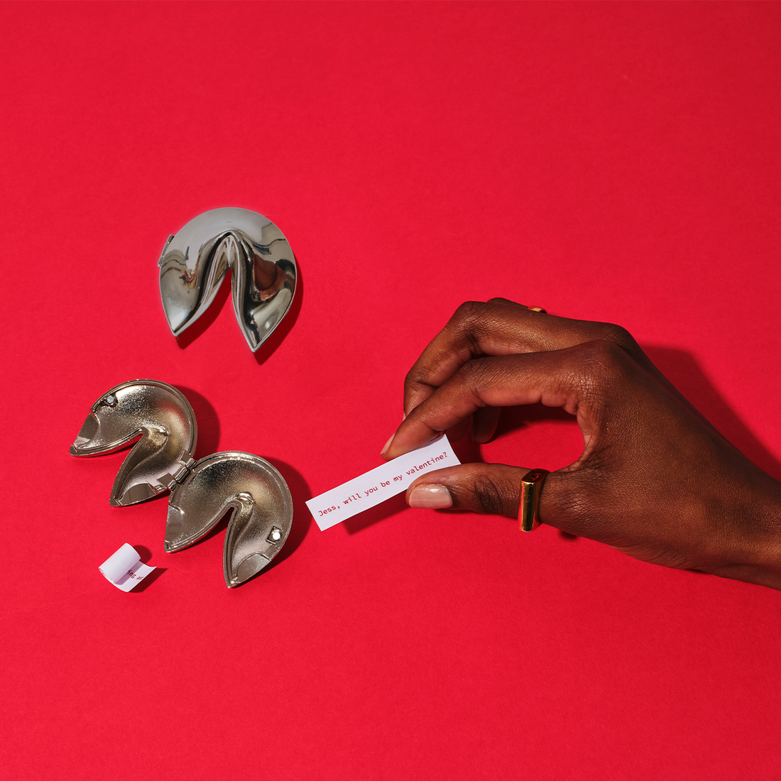 Silver Fortune Cookie | Homeware gifts | Not Another Bill