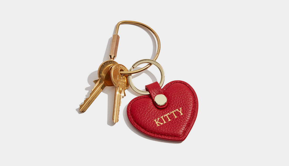 Personalised Heart Keyring | Lifestyle Gifts | Not Another Bill
