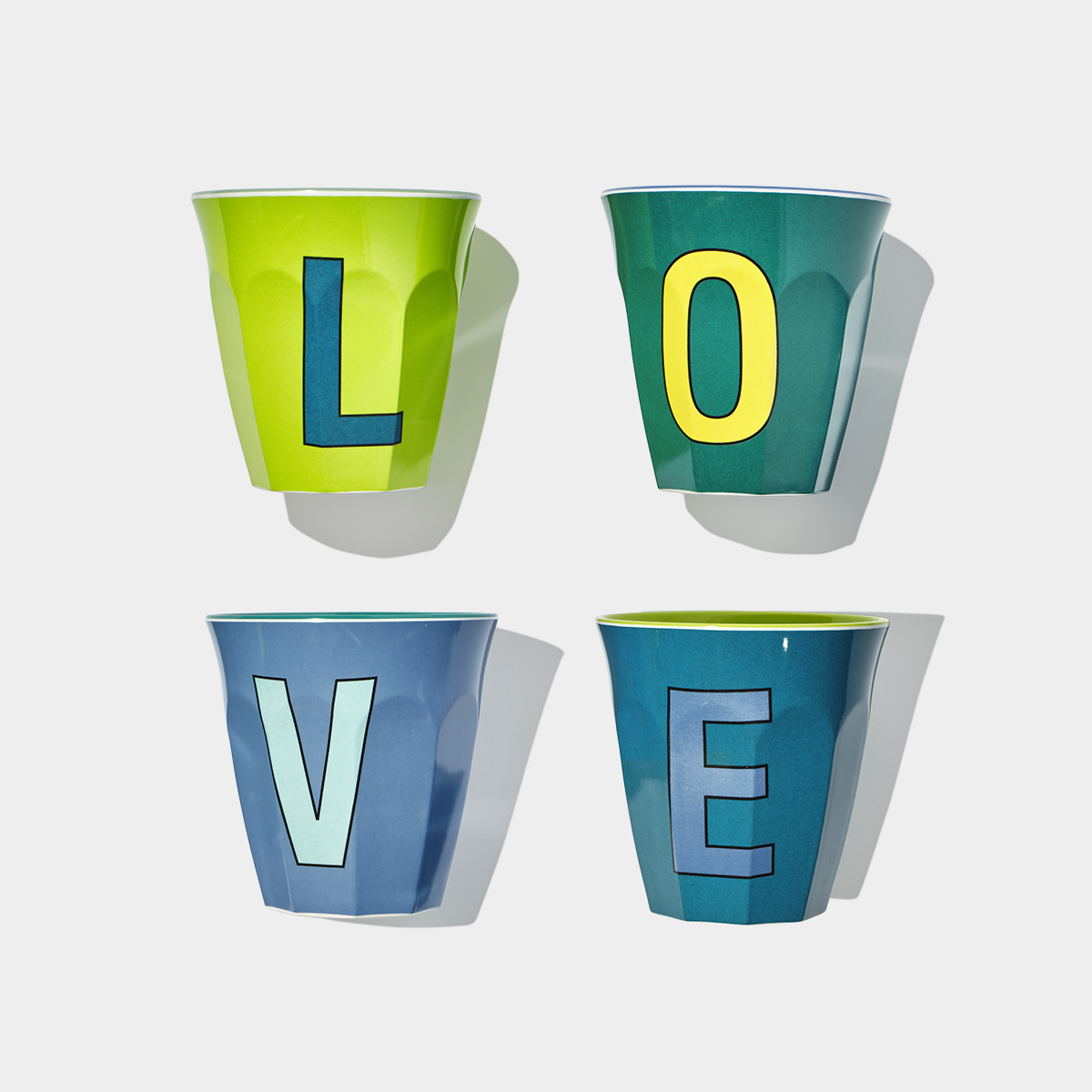 Colourful Alphabet Cups | Gifts For Children | Not Another Bill