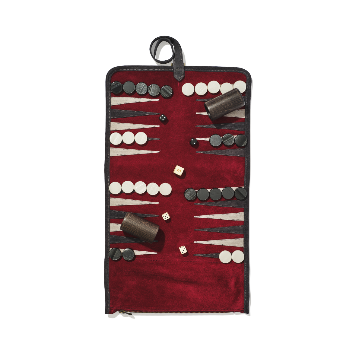 Suede Backgammon Roll – Not Another Bill