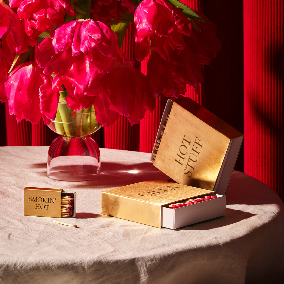 Personalised Engraved Brass Match Box | Homeware Gifts | Not Another Bill