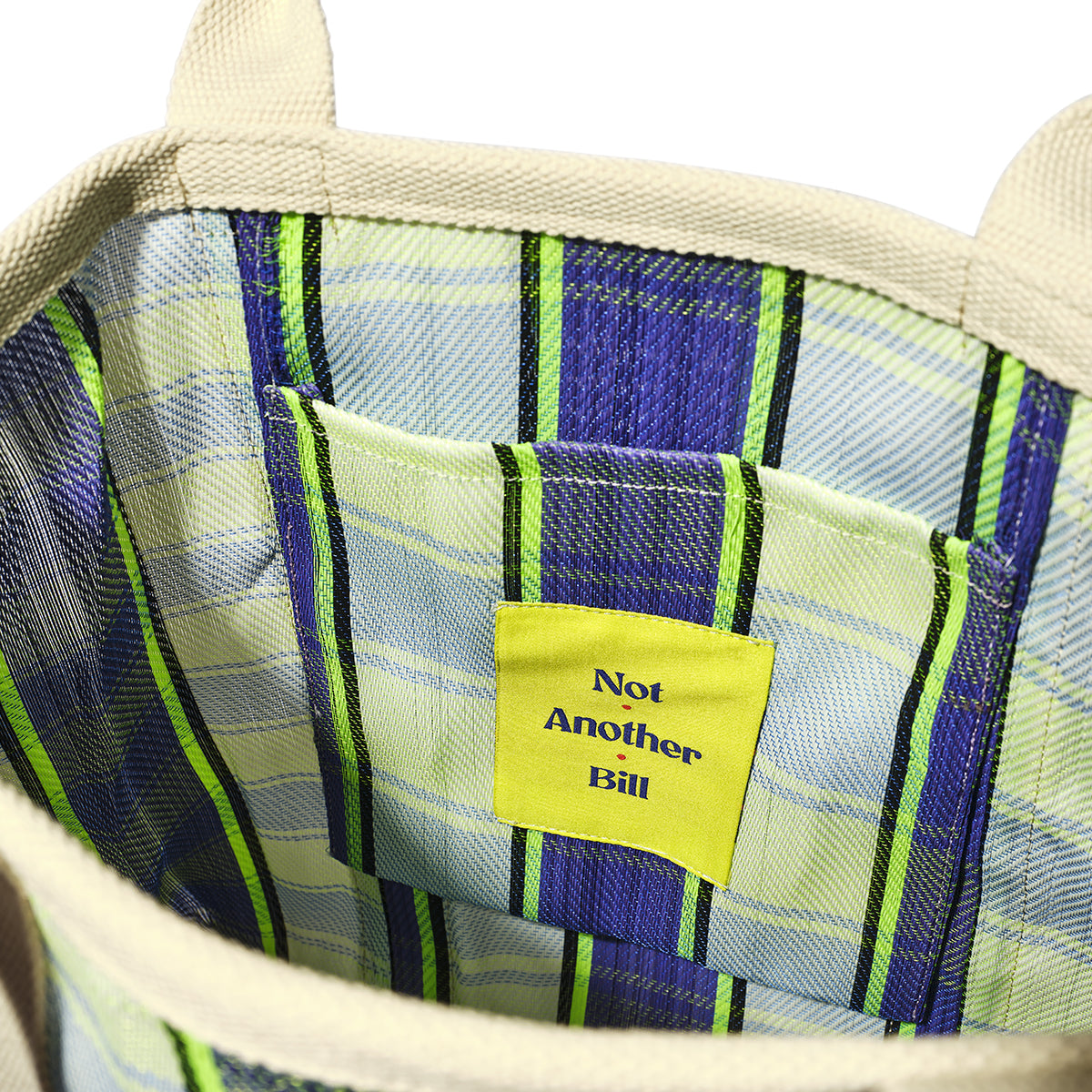 Large Recycled Tote – Not Another Bill