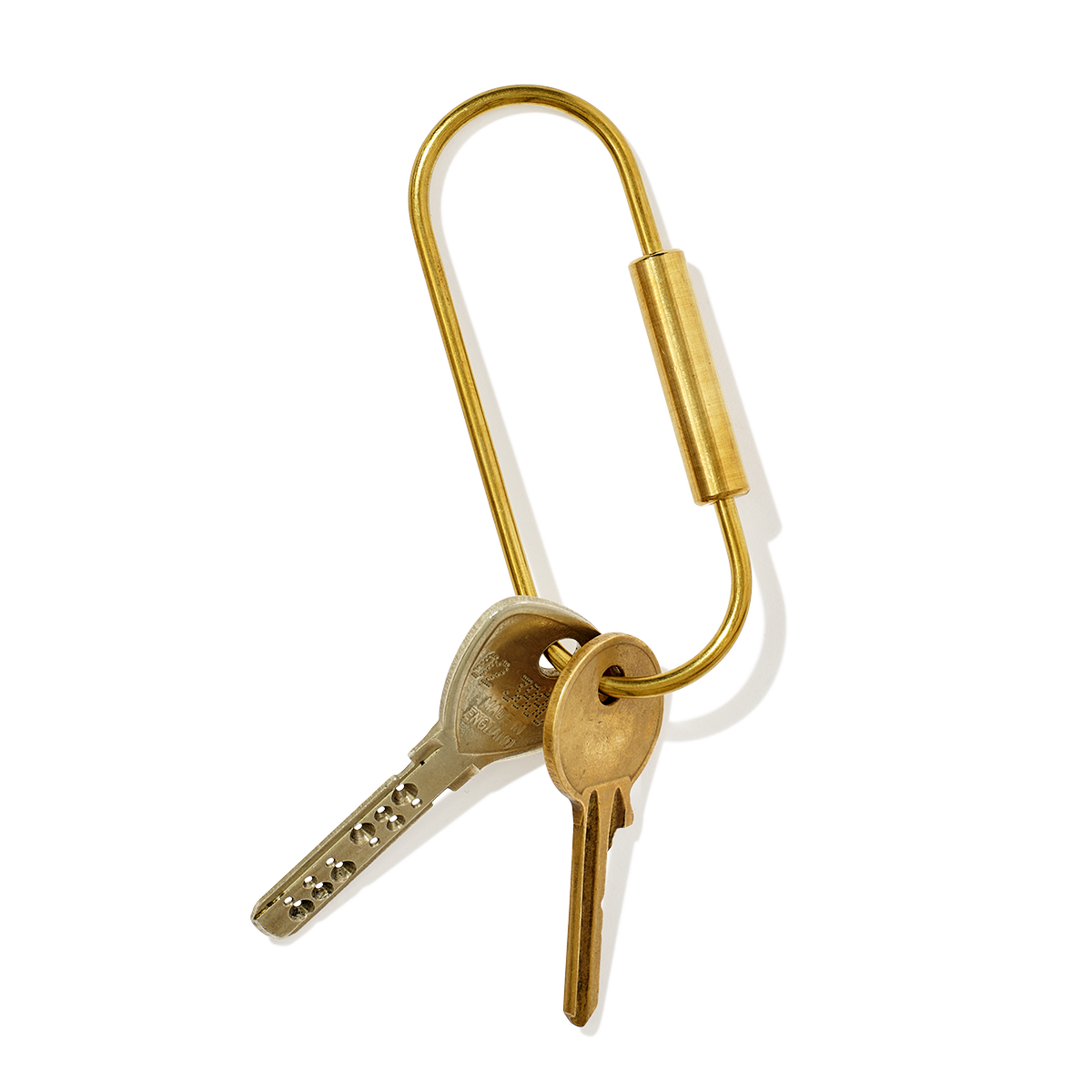 Brass 'D' Key-Ring – Not Another Bill