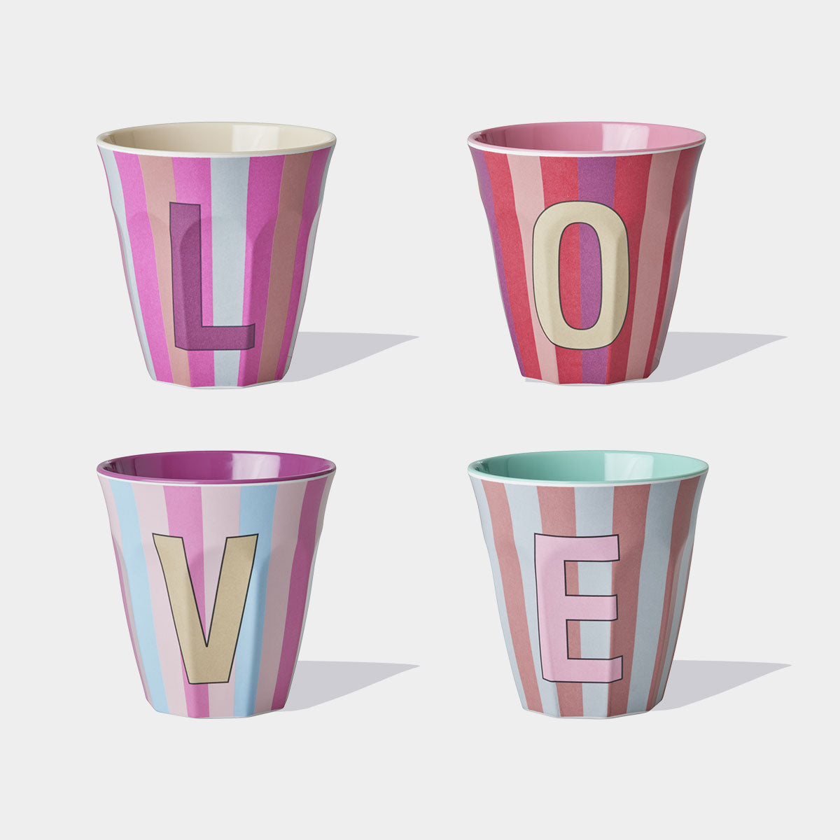 Striped Alphabet Cups – Not Another Bill