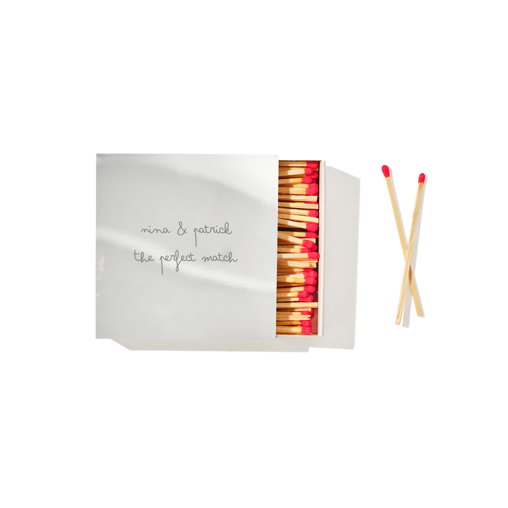 Personalised Large Silver Matchbox Cover | Homeware Gifts | Not Another ...